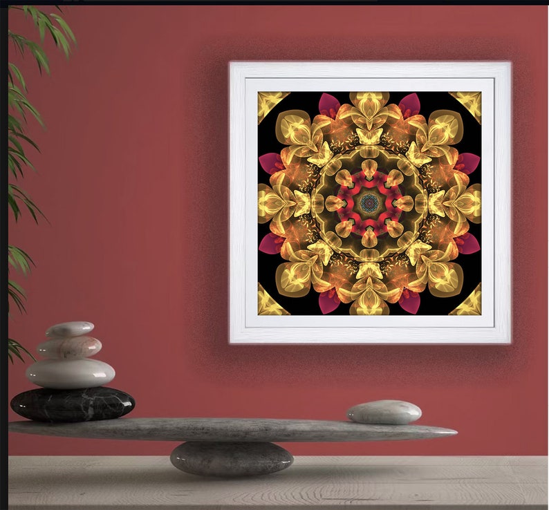 Mandala From the Heart of Compassion 5, Printable Art,wall Art,instant ...