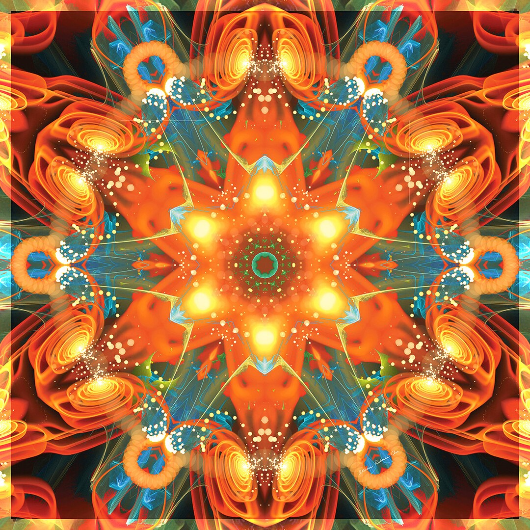 Mandala From the Heart of Compassion 15,printable Art,wall Art,instant ...