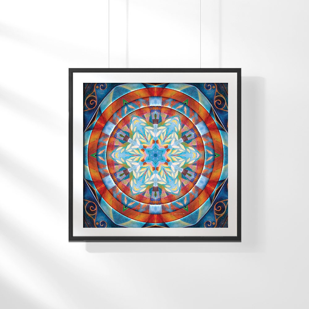 Mandalas of Forgiveness and Release 19, Printable Art,wall Art,instant ...