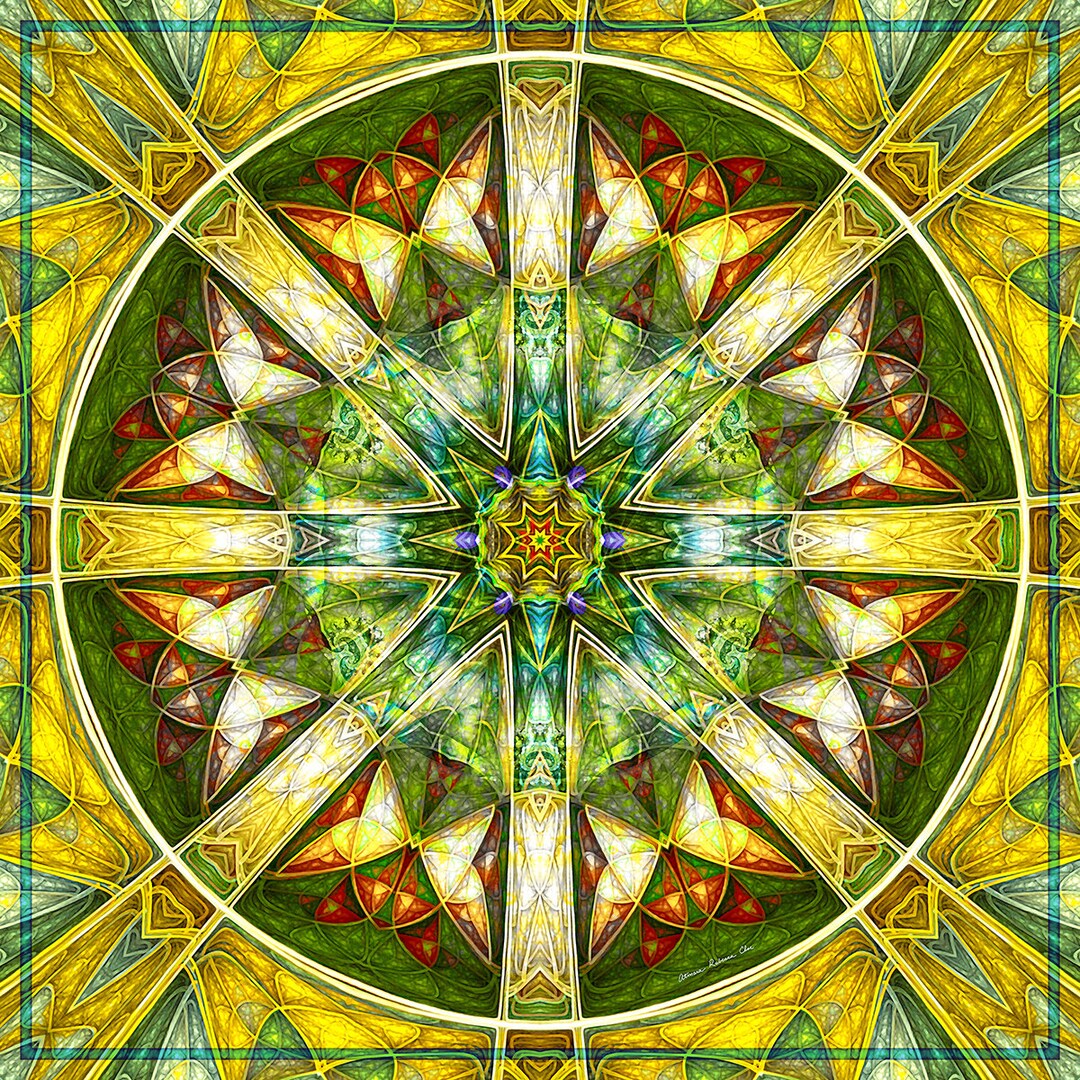 Mandala From the Heart of Compassion 11,printable Art,wall Art,instant ...