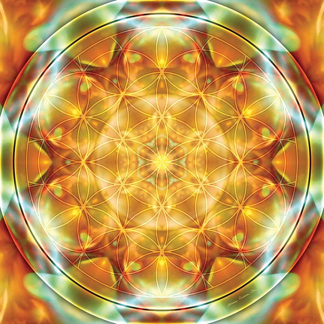 Flower of Life Mandala 16, Printable Art,wall Art,instant Download ...