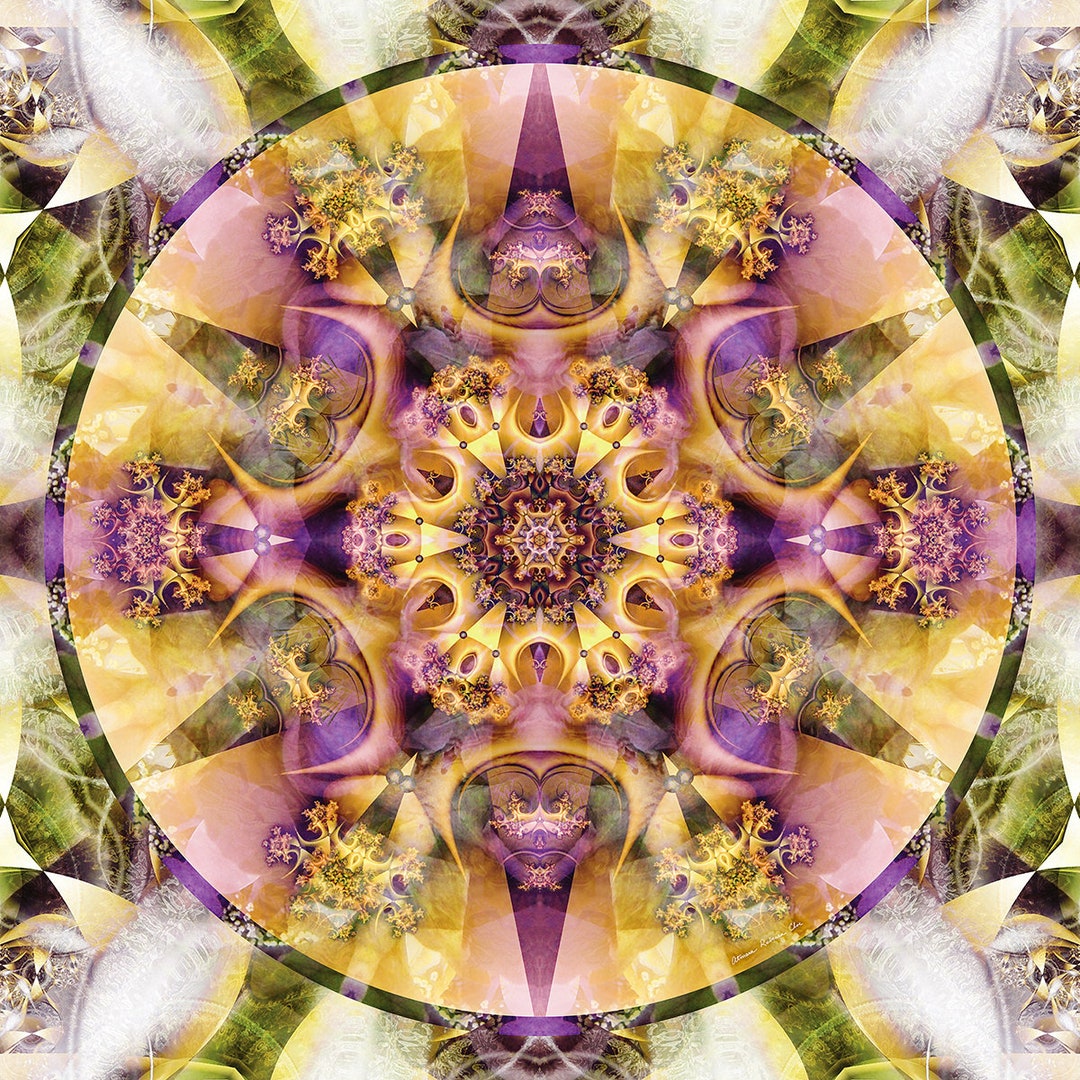 Mandala From the Heart of Compassion 26,printable Art,wall Art,instant ...