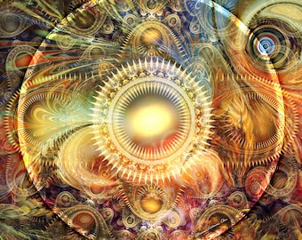 Abstract Mandala for the Dying 14, Abstracts,zen, Boho, Instant ...