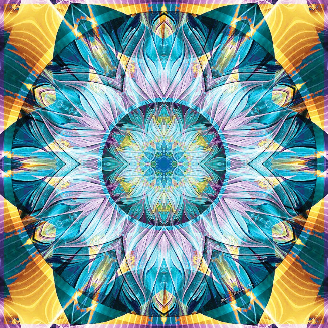 Mandala From the Heart of Compassion 8, Printable Art,wall Art,instant ...