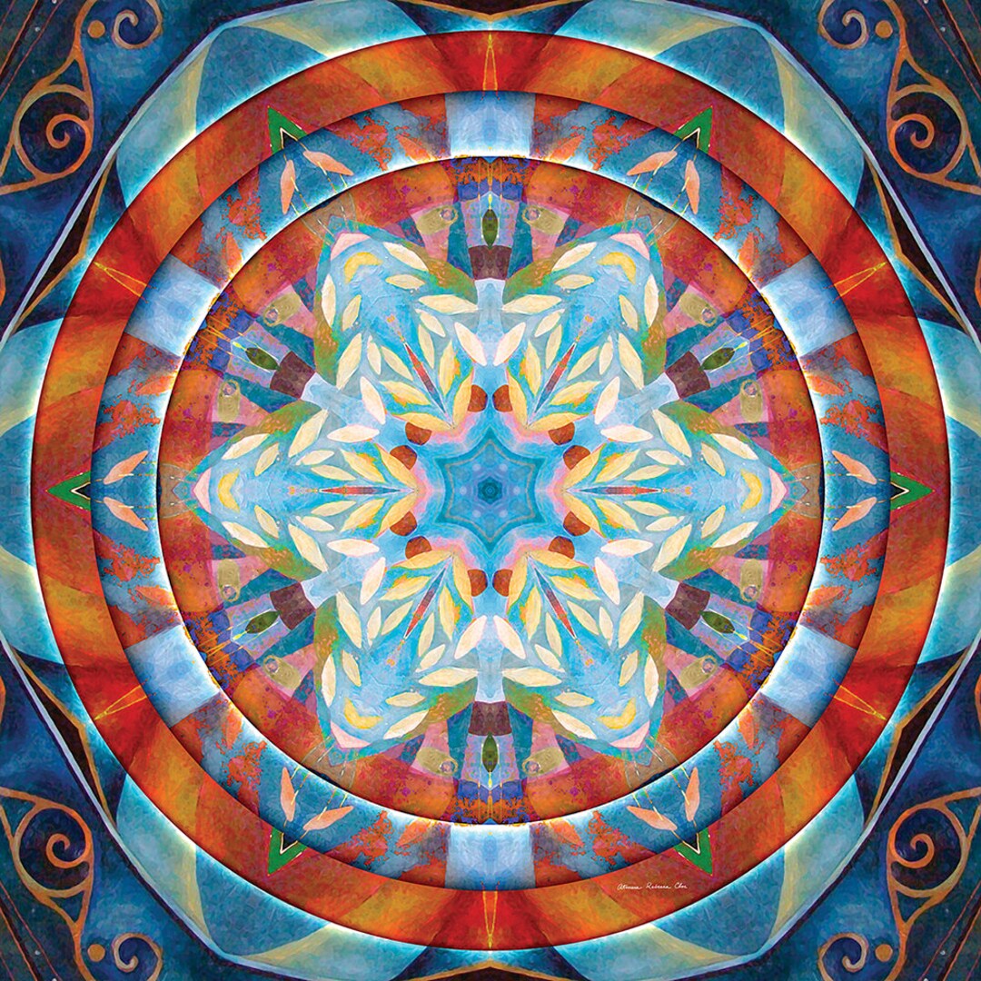 Mandalas of Forgiveness and Release 19, Printable Art,wall Art,instant ...