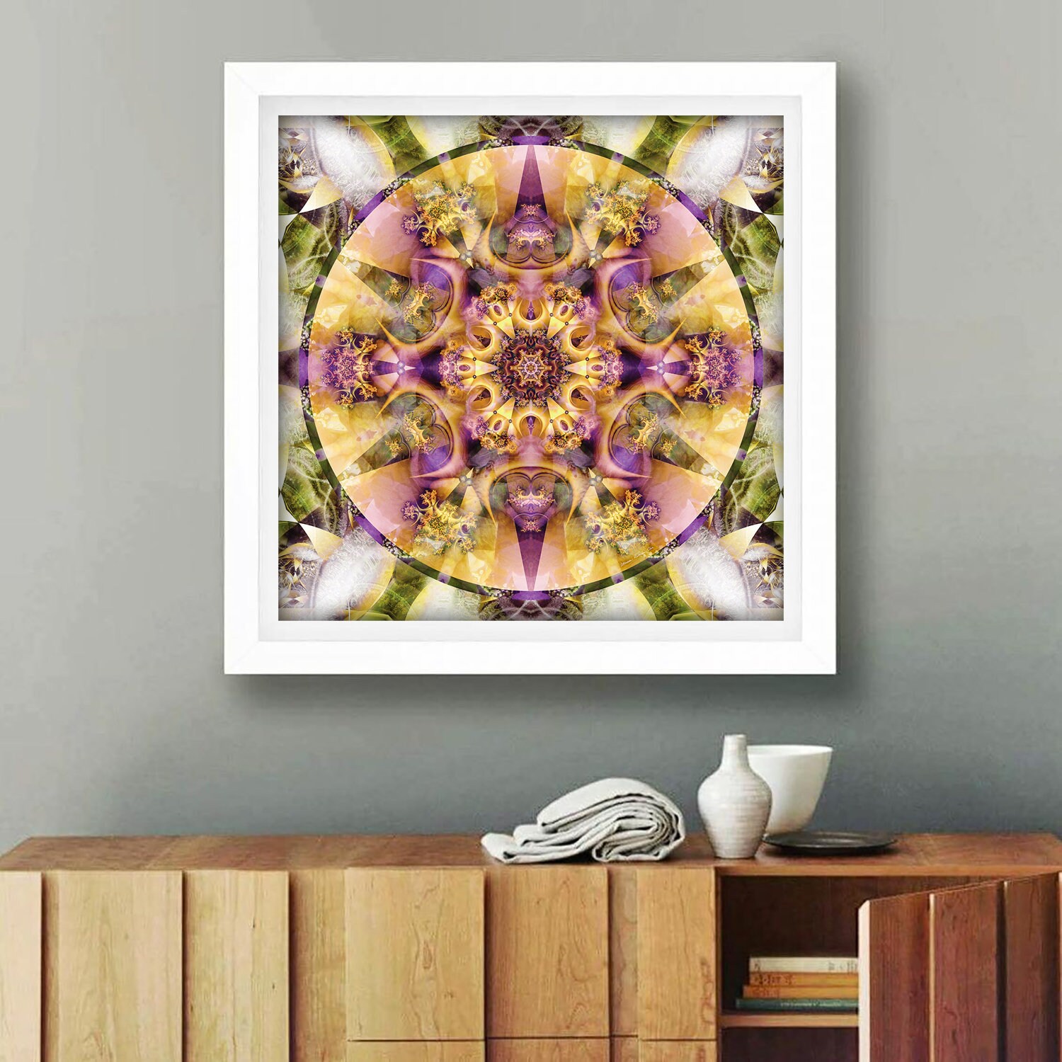 Mandala From the Heart of Compassion 26,printable Art,wall Art,instant ...