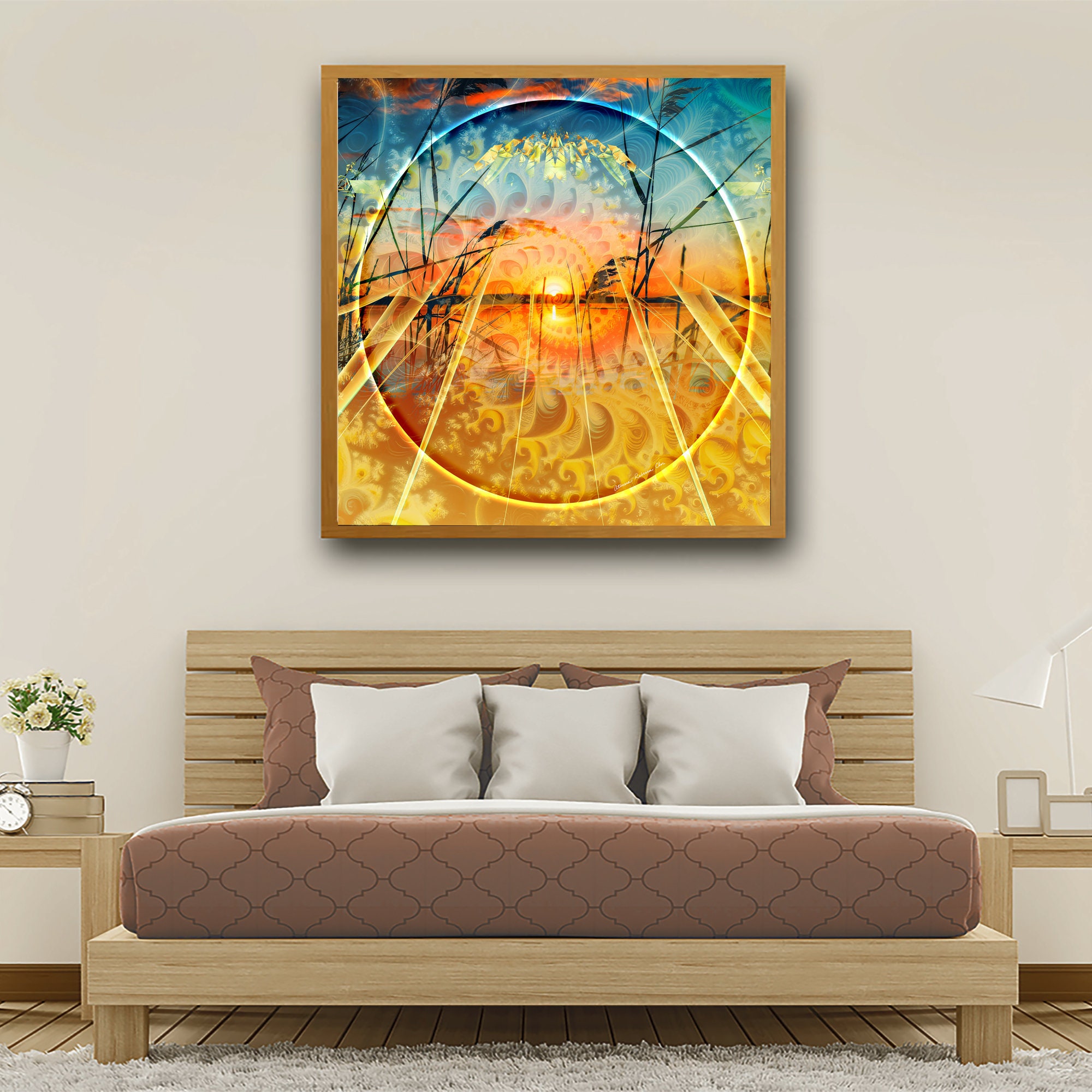 Abstract Mandala of Truth 9, Zen, Boho,, Instant Download, Sacred ...