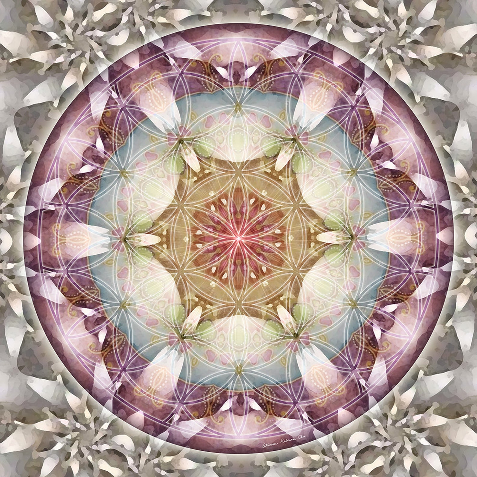 Flower of Life Mandala 13, Printable Art,wall Art,instant Download ...