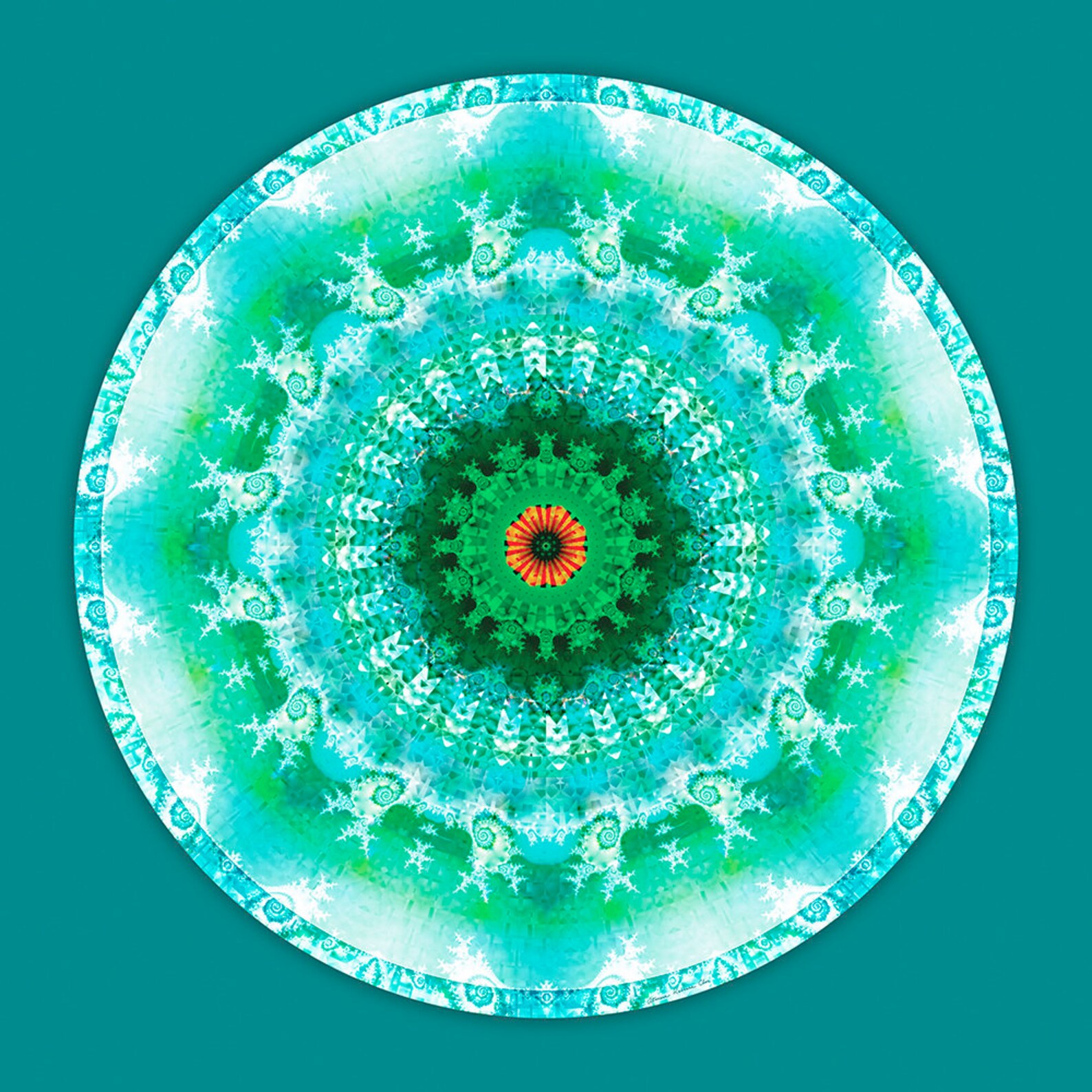 Mandala From the Heart of Truth 1, Printable Art,wall Art,instant ...