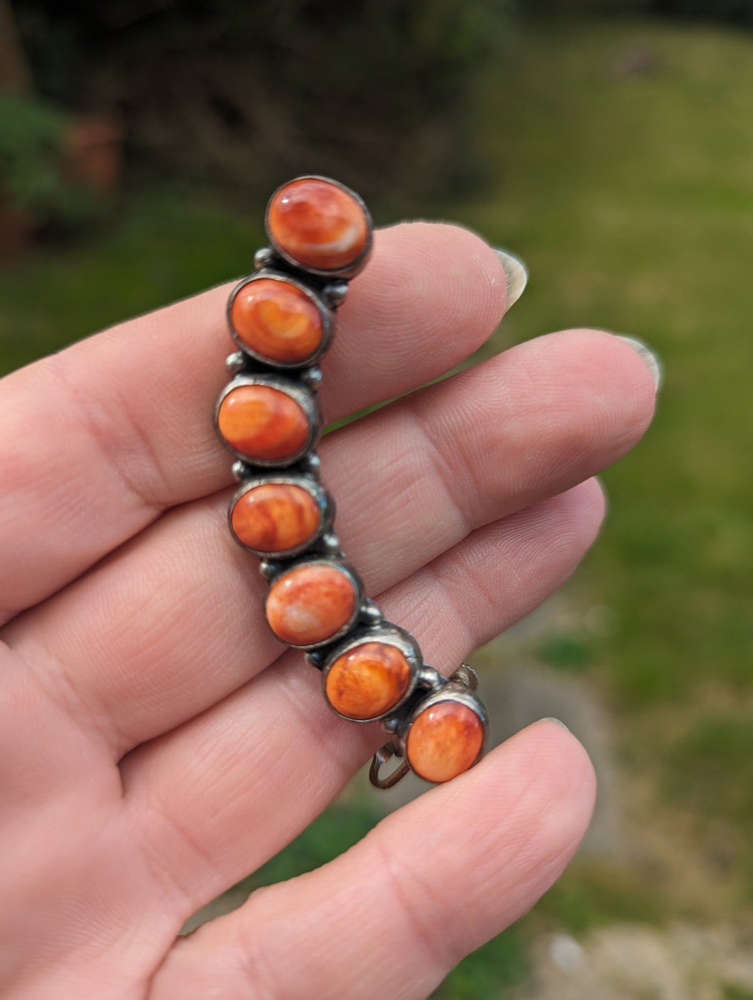 Cluster Spiny Oyster Ear Climber - Etsy
