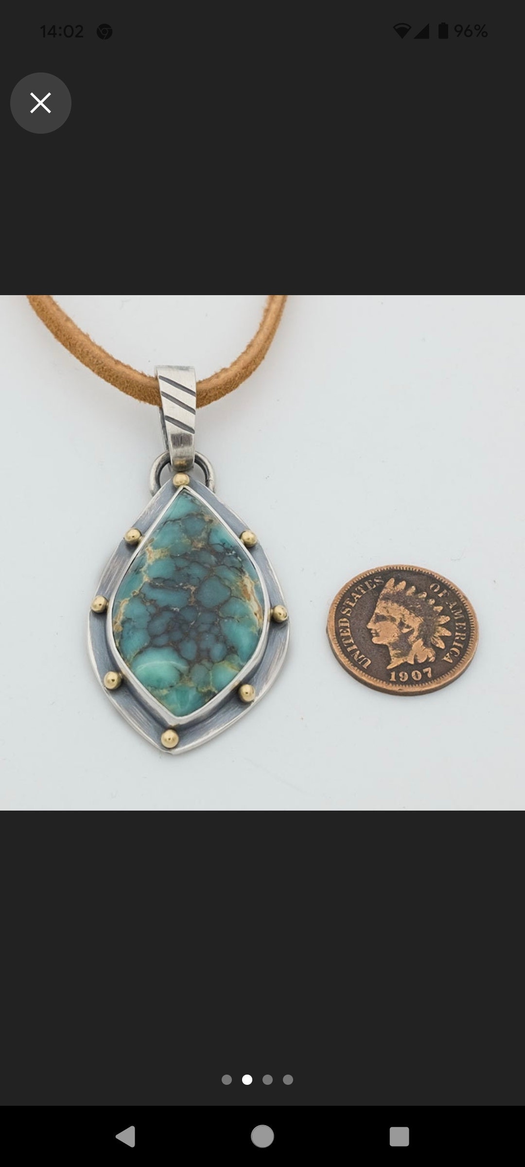 Seven Dwarfs Turquoise,18k Gold Pendant - Etsy