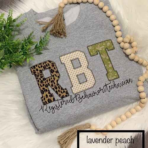 Rbt Shirt Registered Behavior Behavior Technician Rbt Gift - Etsy