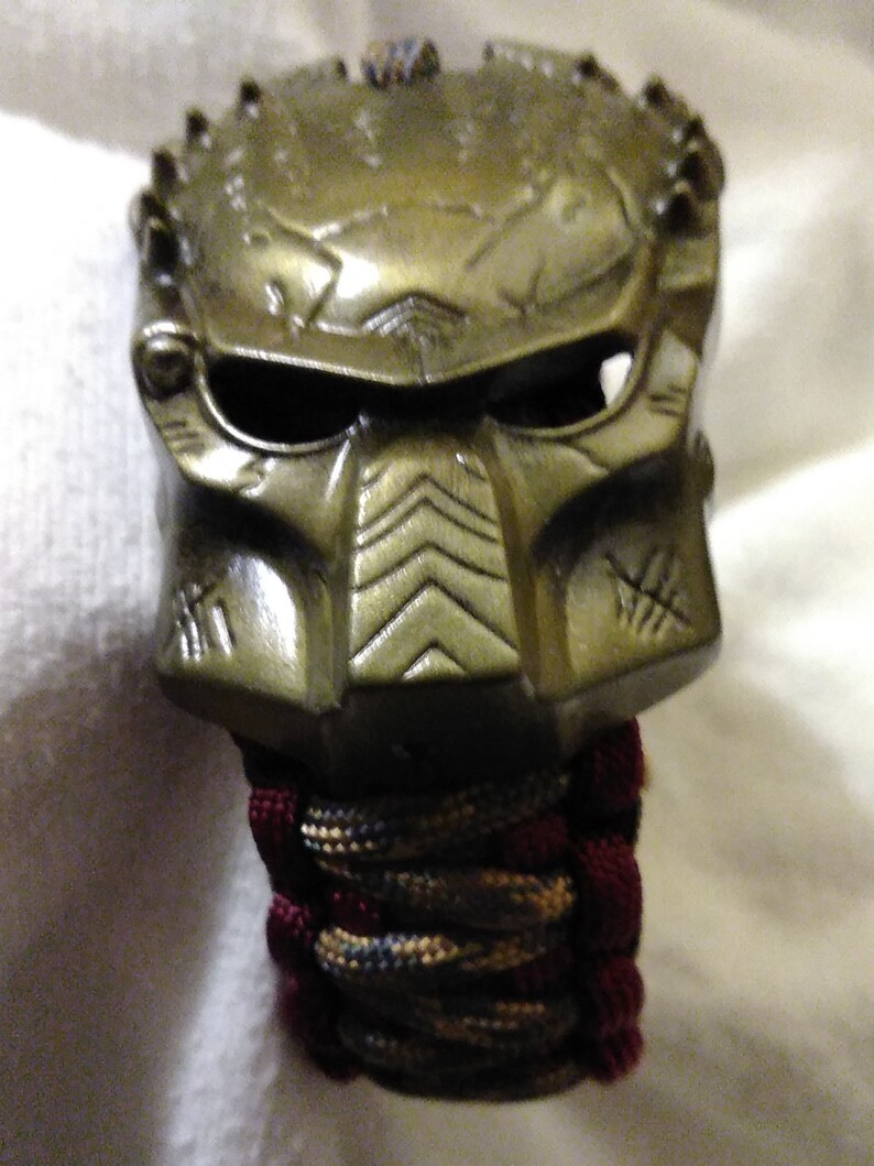 The Predator / 2004 AVP Wolf Golden Mask Paracord Bracelet / the ...
