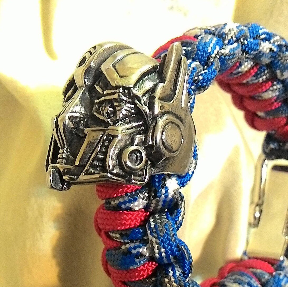 Transformers / 2007 Optimus Prime Bracelet / Transformers Paracord ...