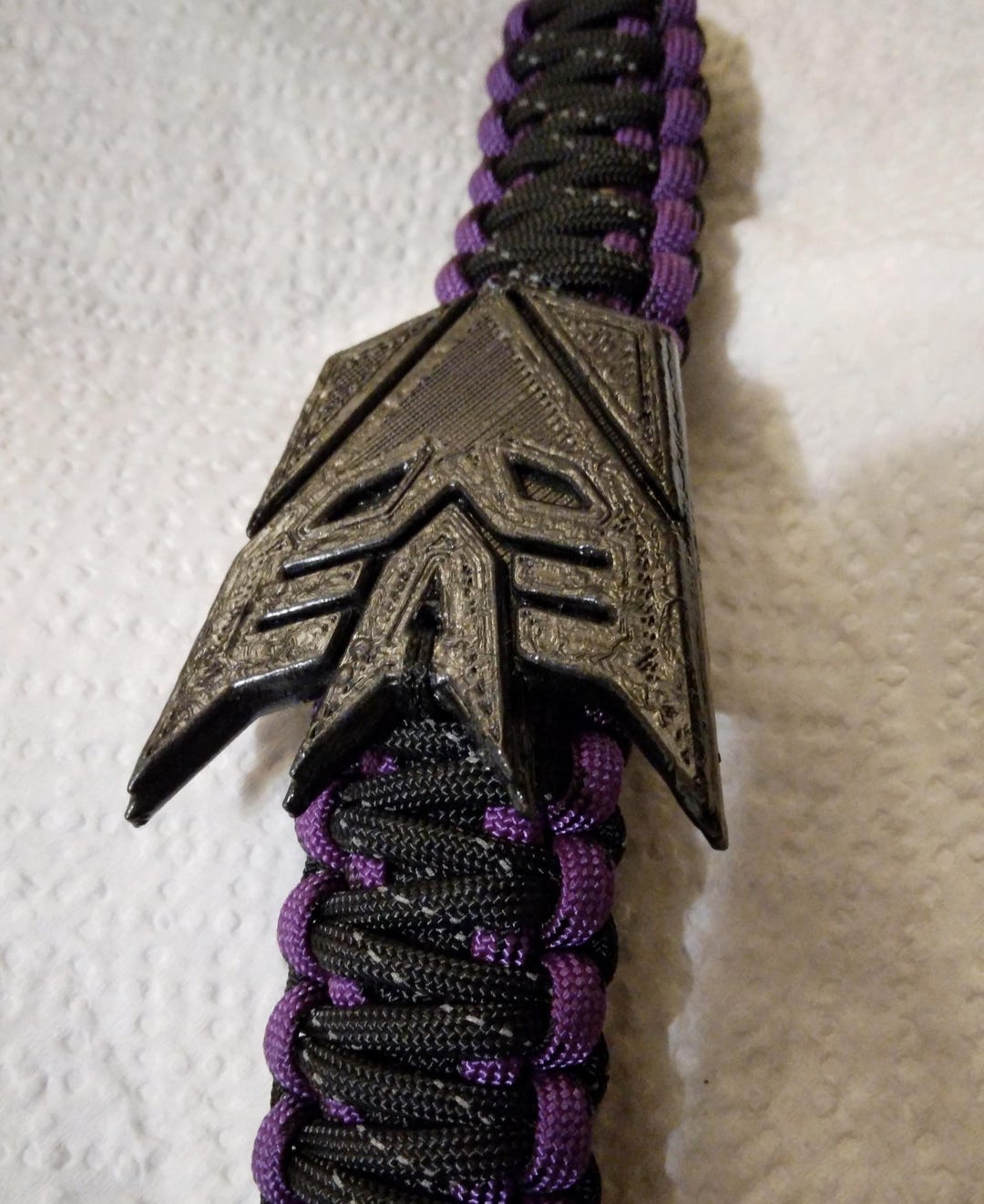 Transformers Decepticon Logo Paracord Bracelet /black Ice Decepticon ...