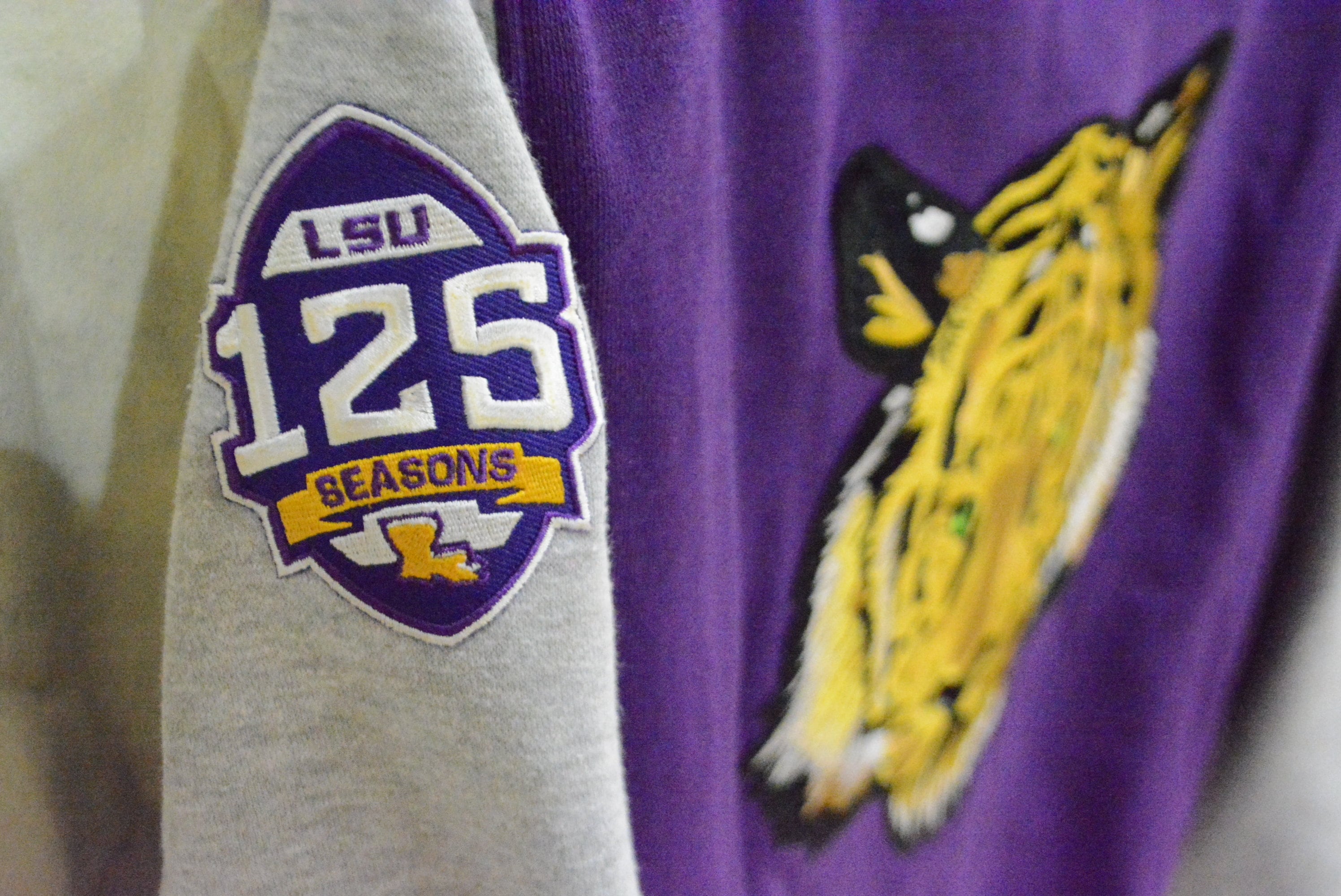 University of LSU Tigers M 125th Anniversary NCAA Varsity Jacket / LSU ...