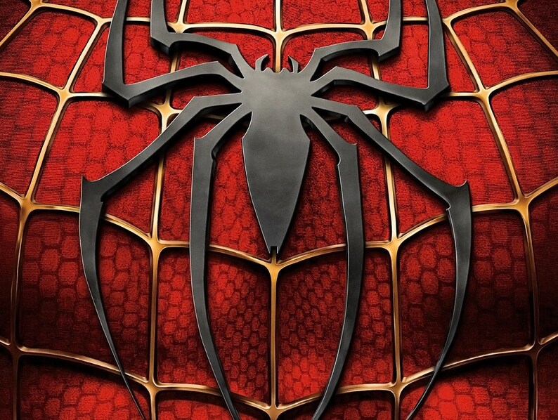 Spider-man Camera Strap / Bronze Spider-man Logo Paracord - Etsy UK