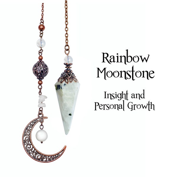 Moonstone Pendulum - Etsy