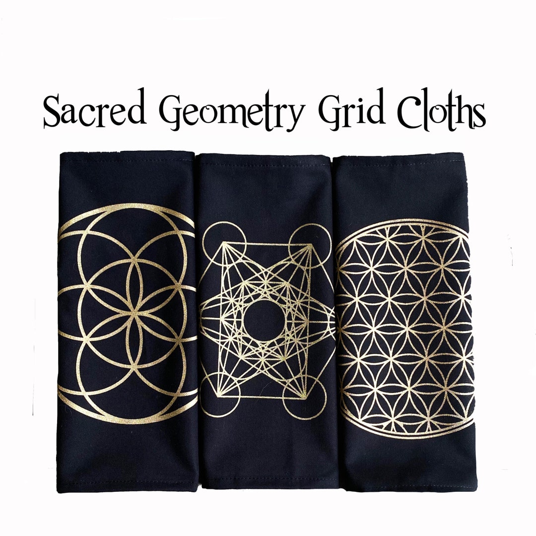 Grid Cloth / Gridding Cloths / Sacred Geometry Grid Cloths / Charge ...