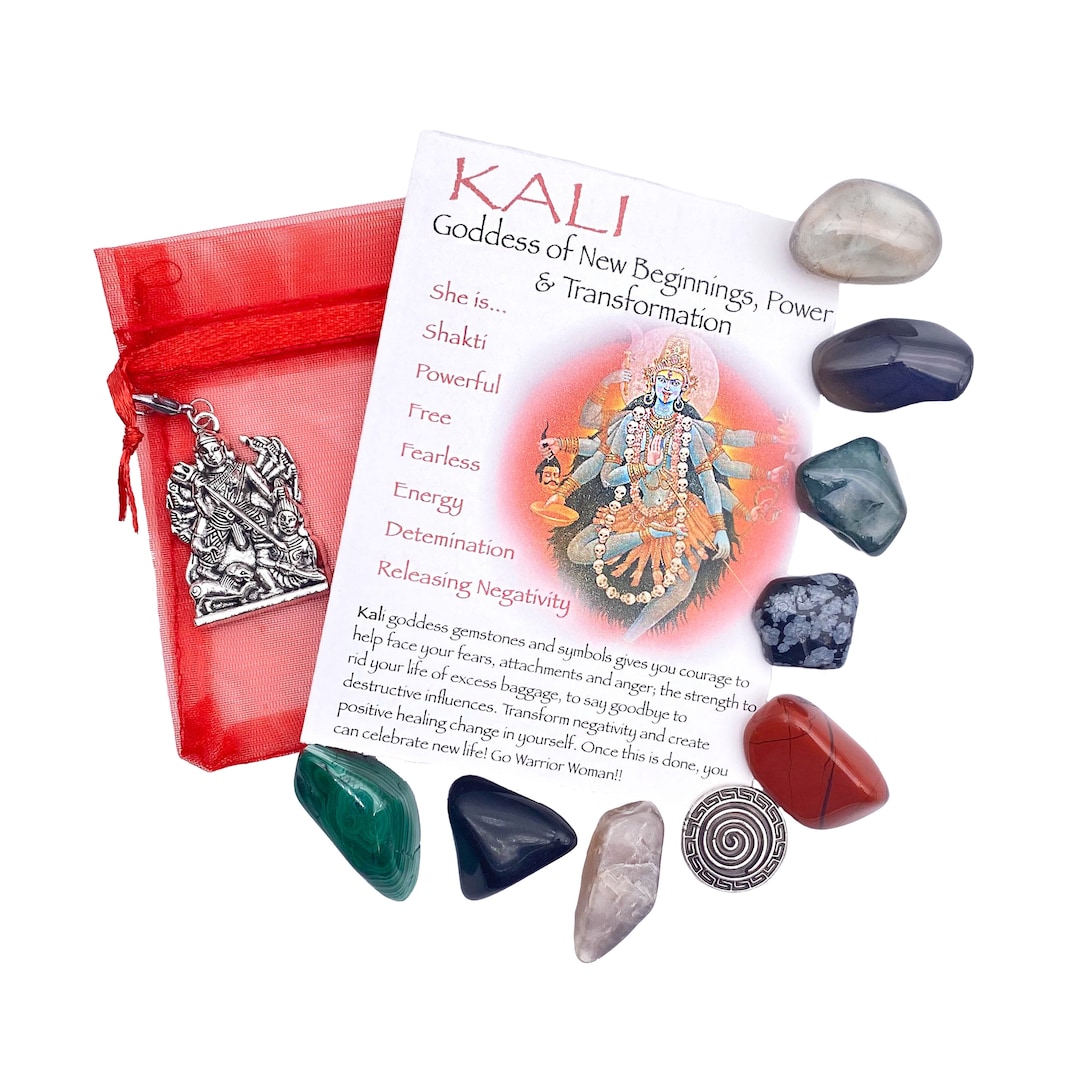 Kali Goddess Crystal Set Goddess of Strength & Leadership - Etsy