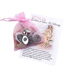 Venus Goddess Crystal Set, Goddess of the Love & Beauty, Crystal Remedy ...