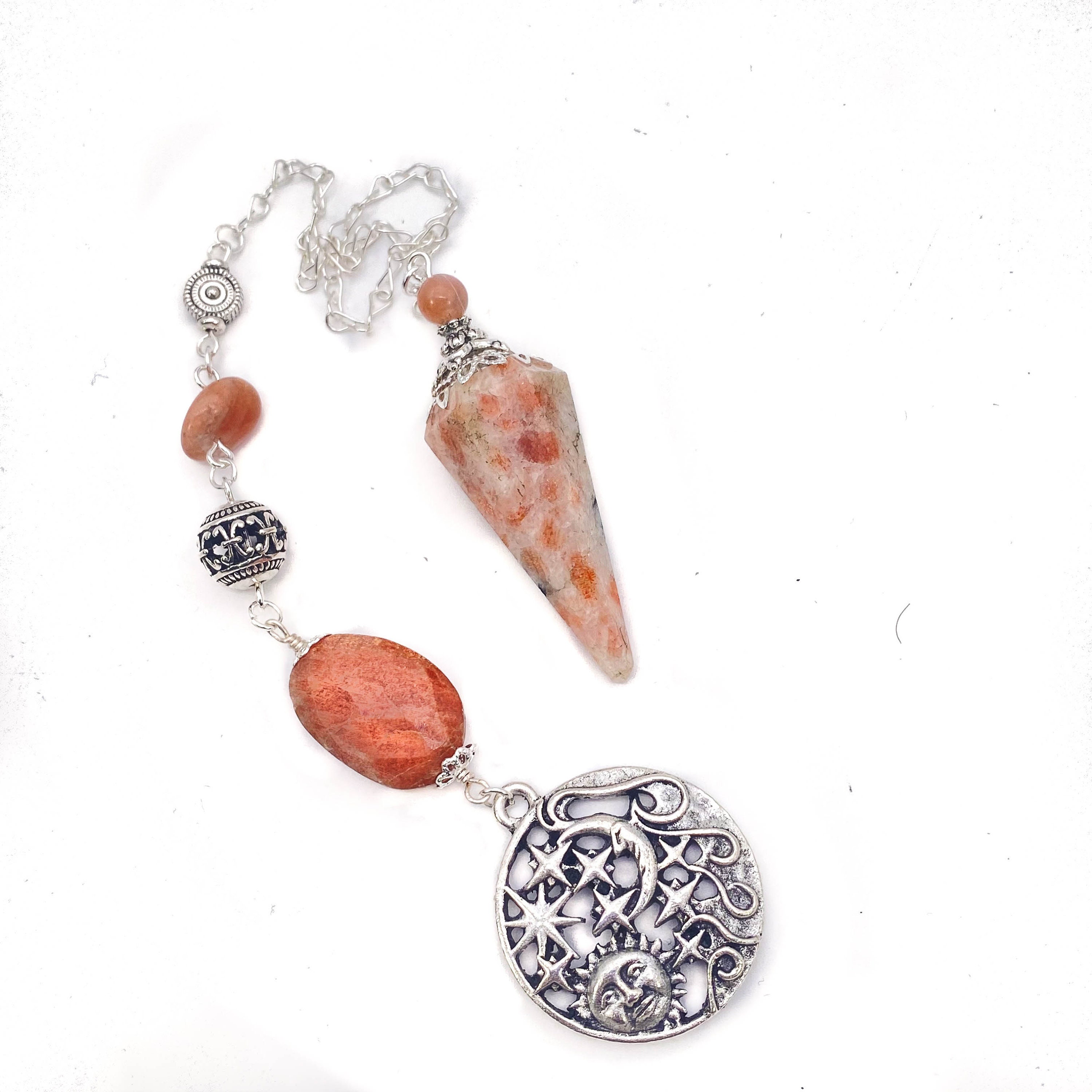 Sunstone Pendulum Self Empowerment Dowsing Pendulum Chakra - Etsy