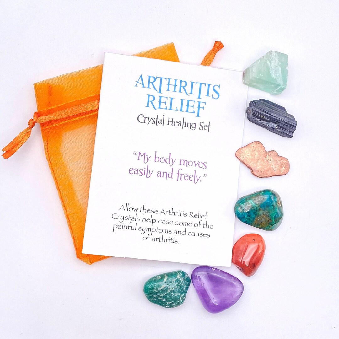 Arthritis Crystal Healing Set, Crystal Remedy, Crystal Prescription ...