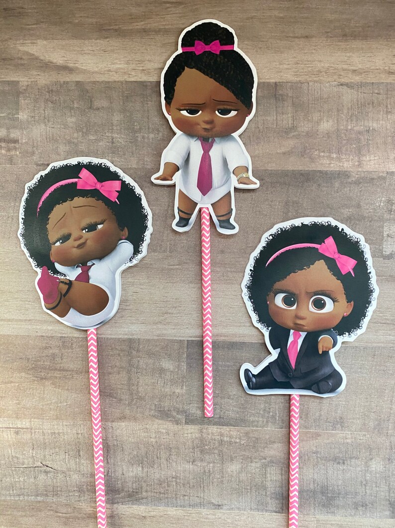 Boss Baby Favors Boss Baby Girl Birthday Decorations Boss Baby | Etsy