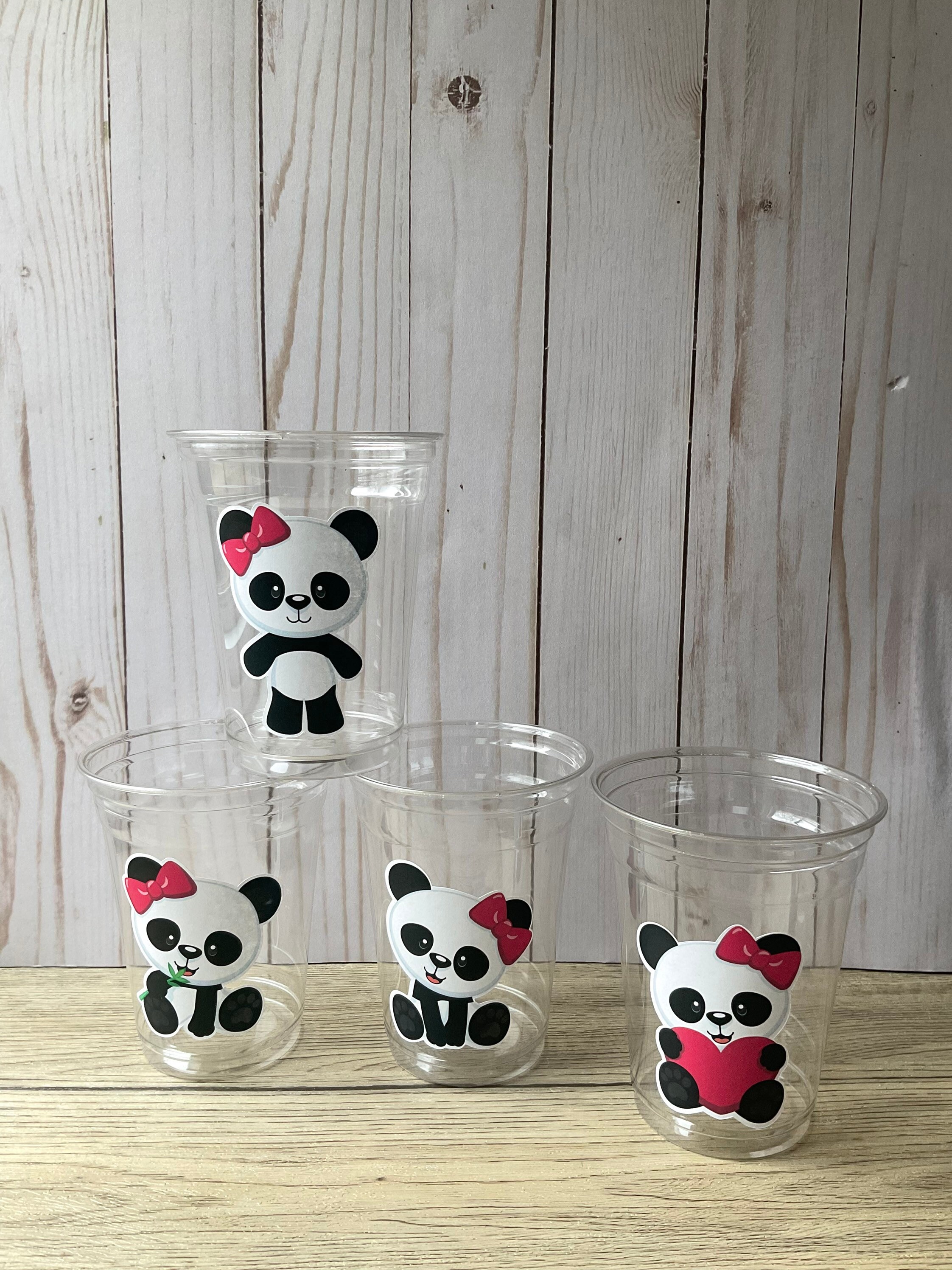 Panda Decorations Panda Birthday Panda Party Cups First - Etsy
