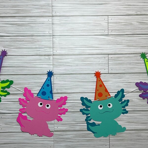 Axolotl Banner - Etsy