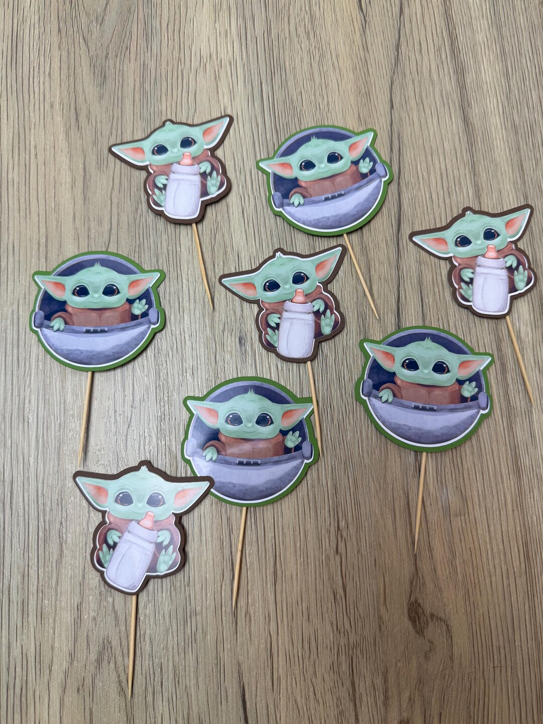 Baby Alien Cupcake Toppers, Baby Alien Baby Shower, Baby Alien ...