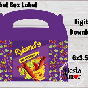 Takis Favor, Takis Cotton Candy Label, Takis Party, Teen Birthday Party ...