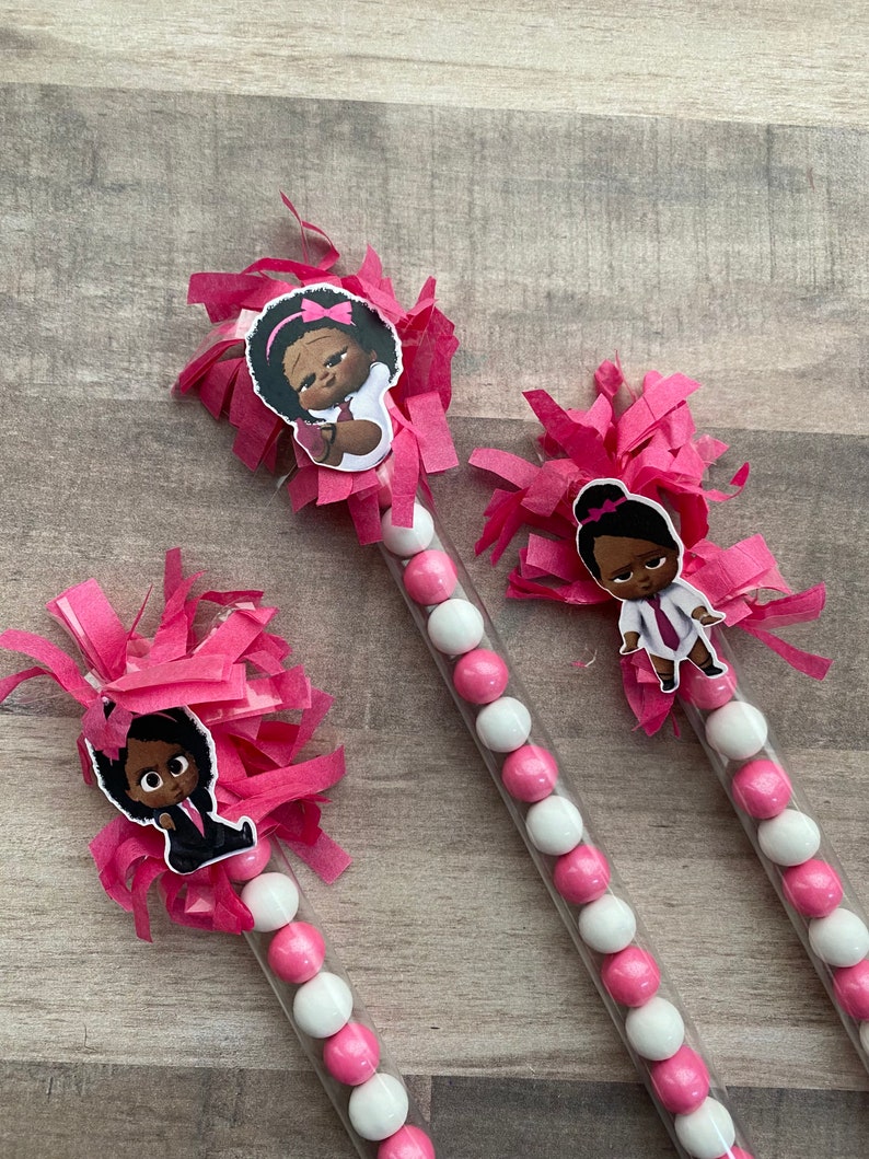 Boss Baby Favors Boss Baby Girl Birthday Decorations Boss Baby | Etsy