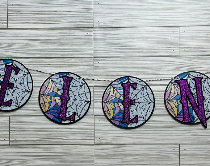 Wednesday Name Banner, Wednesday Decorations, Wednesday Birthday - Etsy