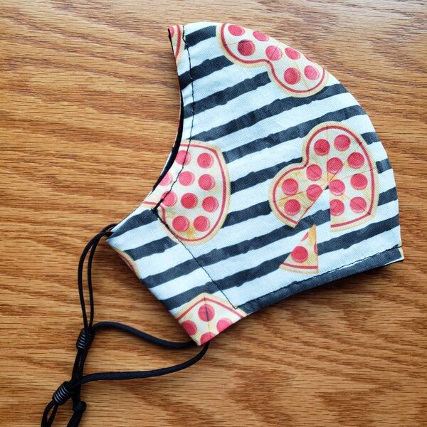 Pizza Face Mask - Etsy