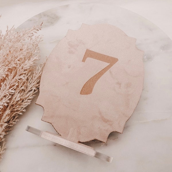 Table Numbers - Etsy