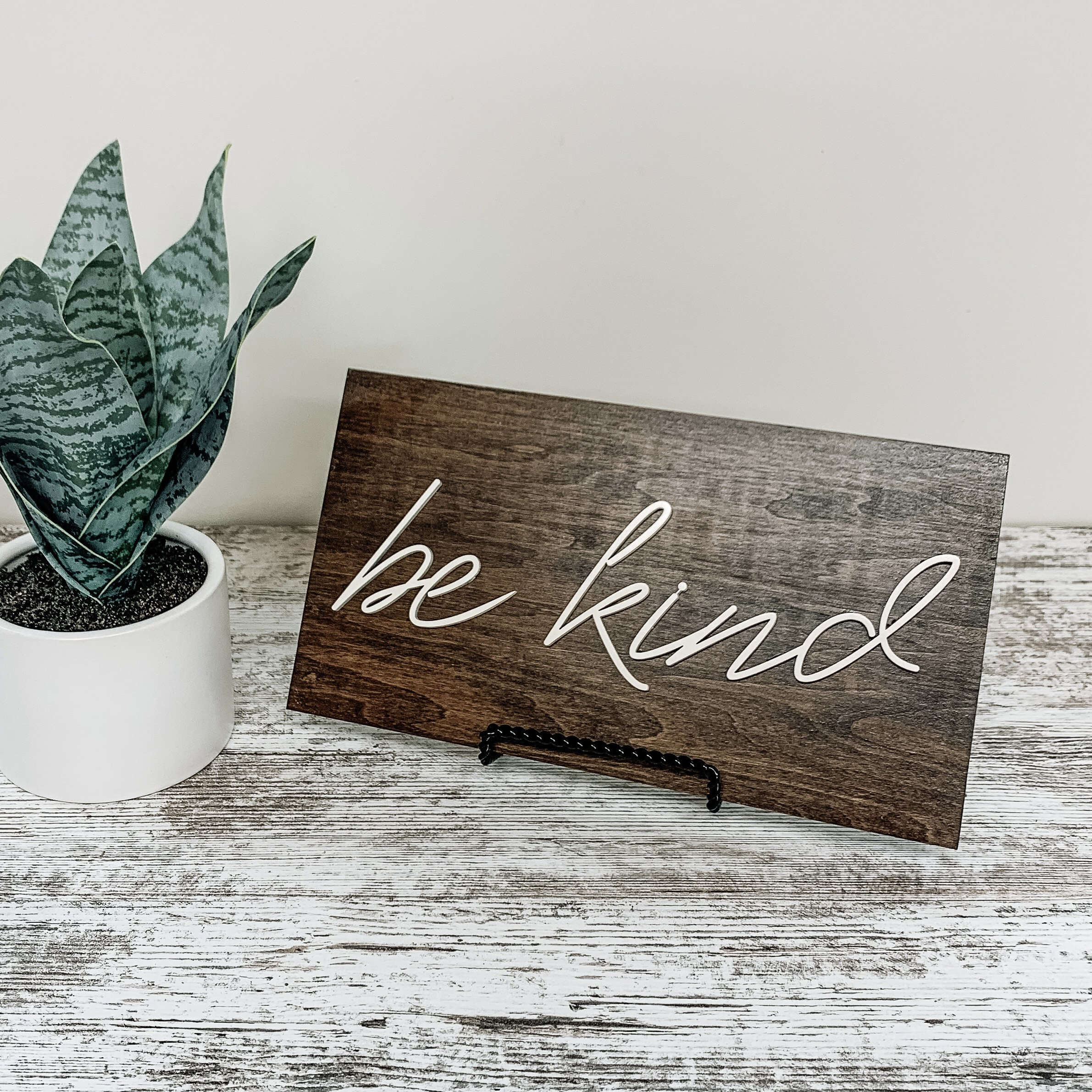 Wooden Be Kind Sign | Etsy