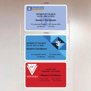 Royal Caribbean Seapass Card 2 Options + Virgin Voyages + Princess ...