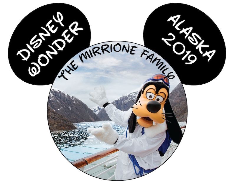 Alaska Cruise Mickey Minnie Goofy Donald Personalized Disney Cruise ...