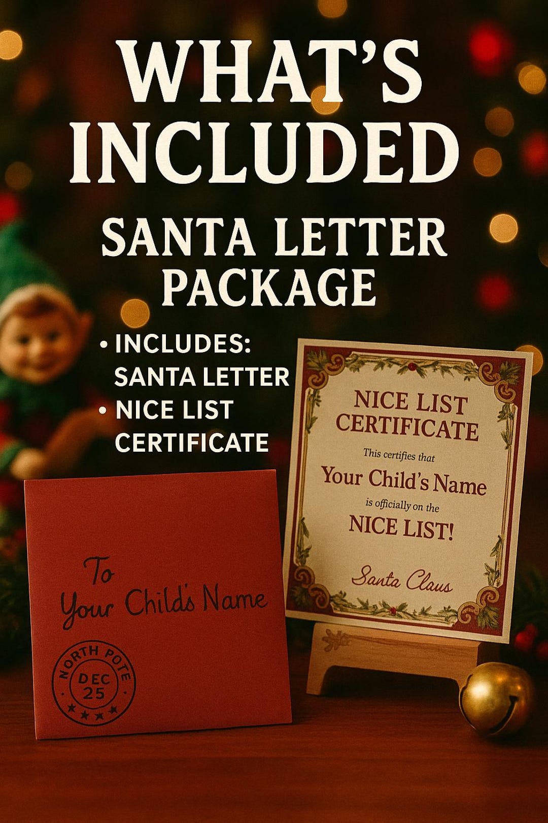 Letter Package From Santa - Etsy