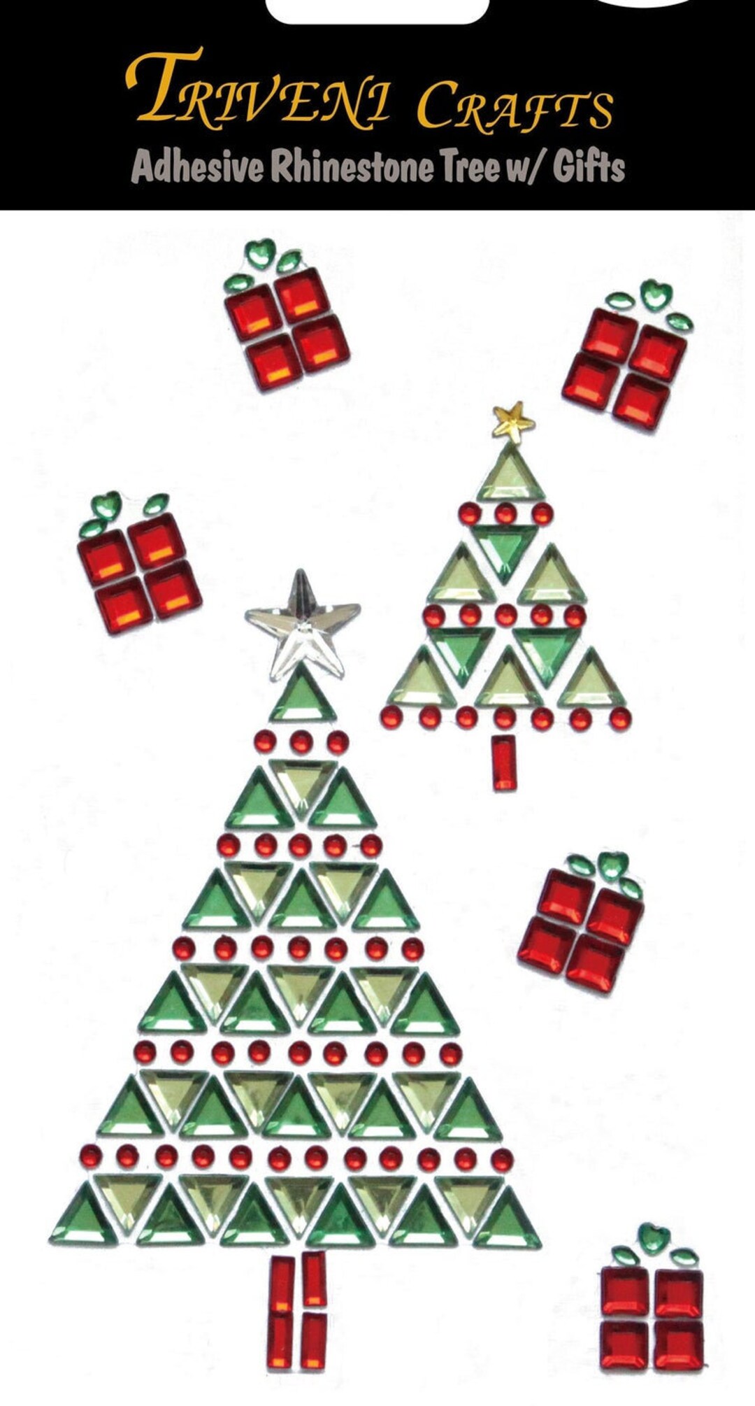 3 Sheet - Adhesive Rhinestone Stickers, Big Size Rhinestone Adhesive ...