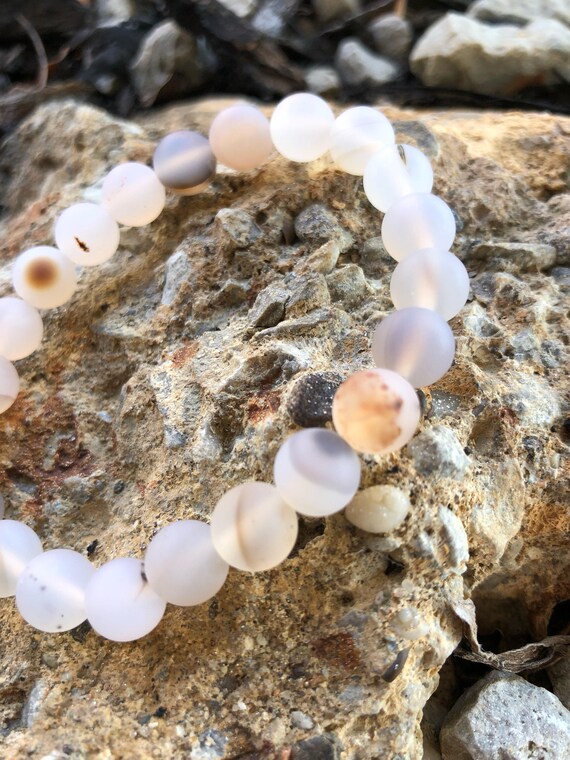 Moss Grass Agate Unpolished 8mm Zenish Collection - Etsy