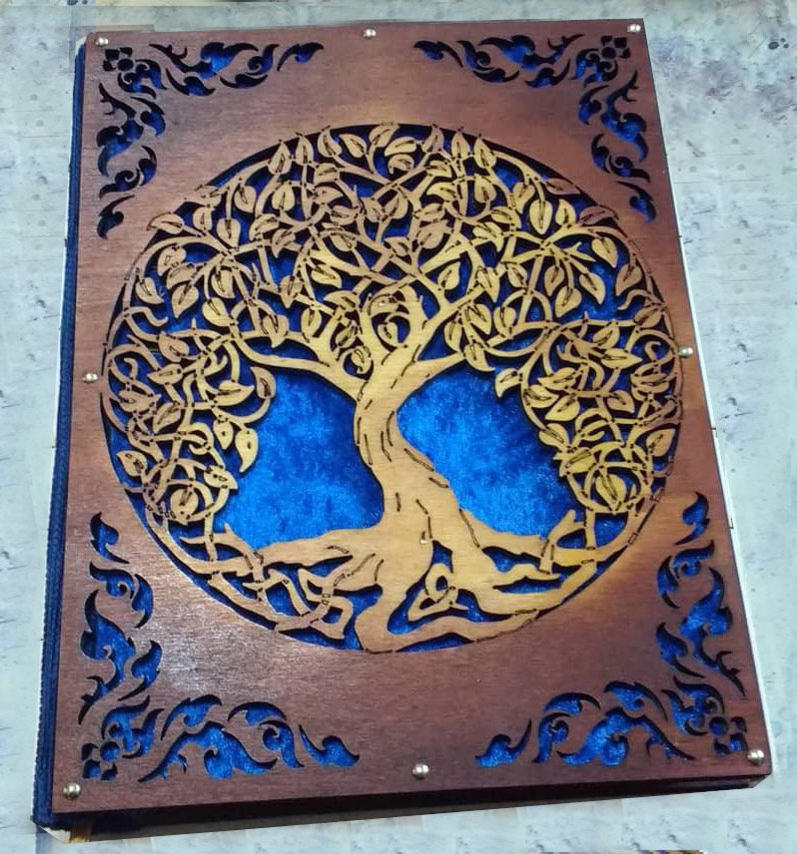 Celtic Tree of Life book/album - Etsy