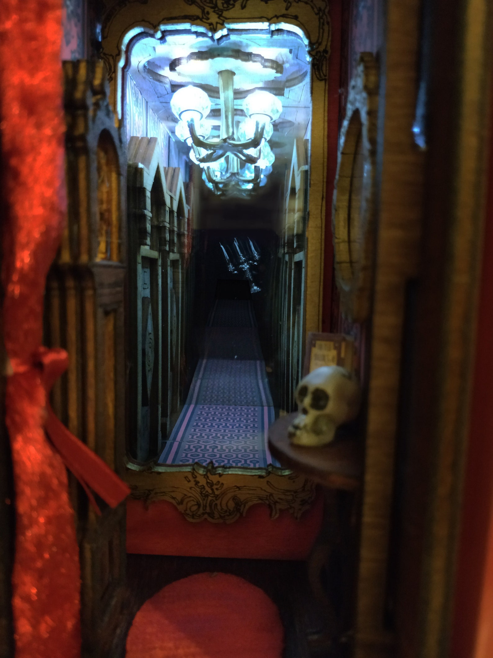 Haunted House Diorama Bookshelf Insert - Etsy