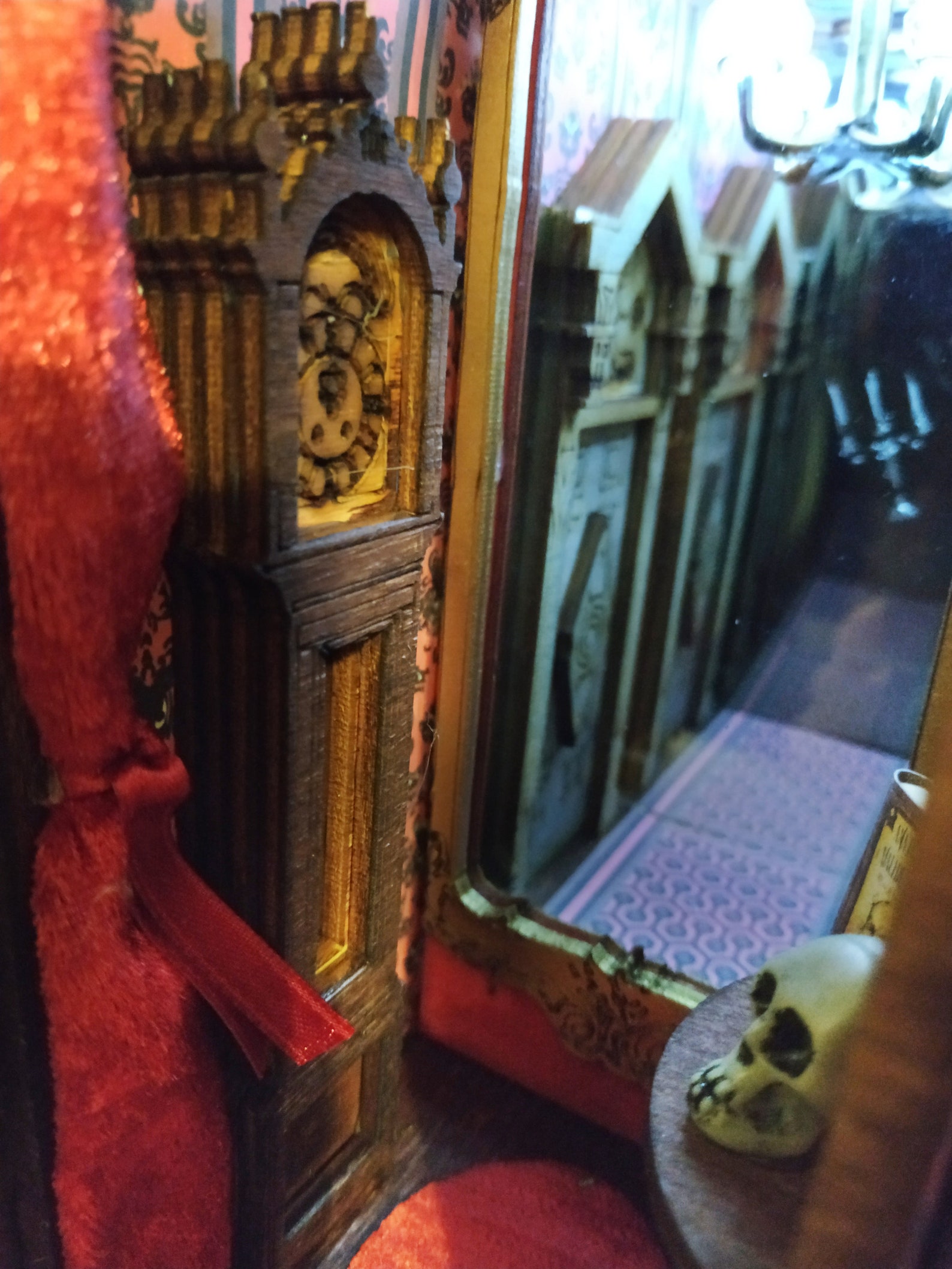 Haunted House Diorama Bookshelf Insert - Etsy
