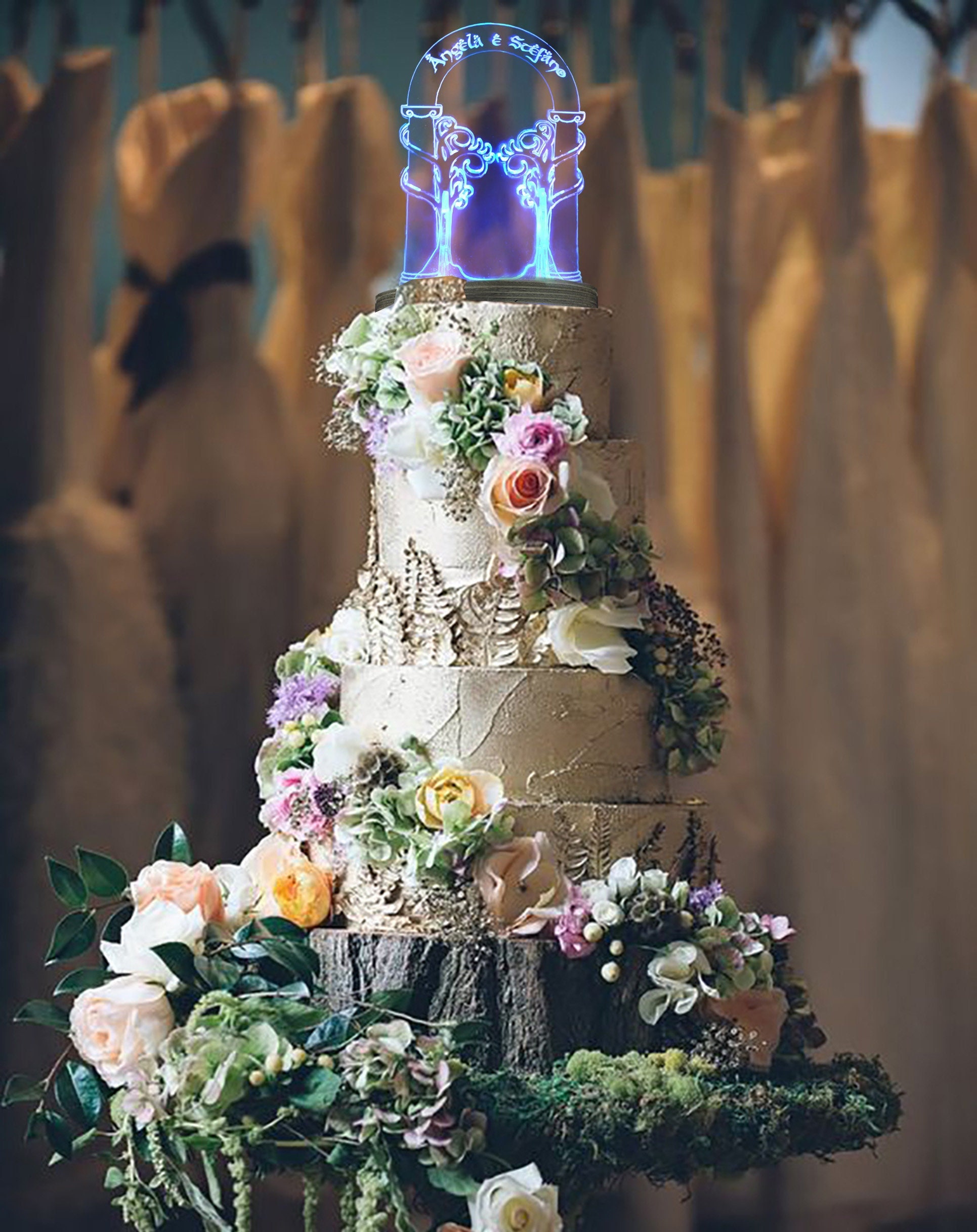 Lord Of The Rings Wedding Cake