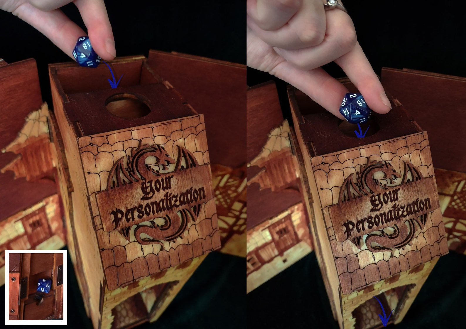 New Dungeon Master Screen/ D&D DND RPG Table Top Gaming Screen Handmade ...