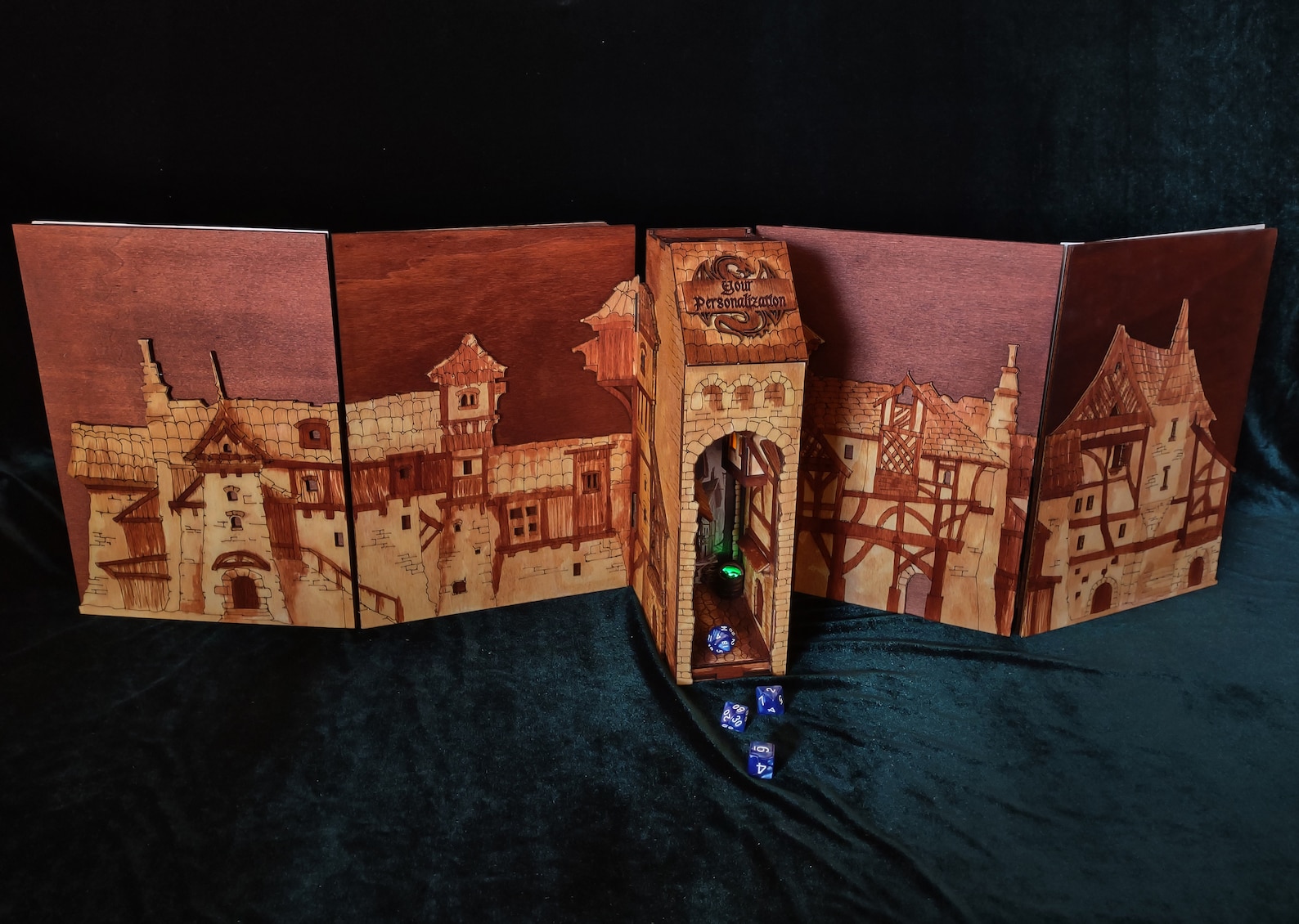 New! Dungeon Master Screen/ D&D DND RPG Table Top Gaming Screen ...