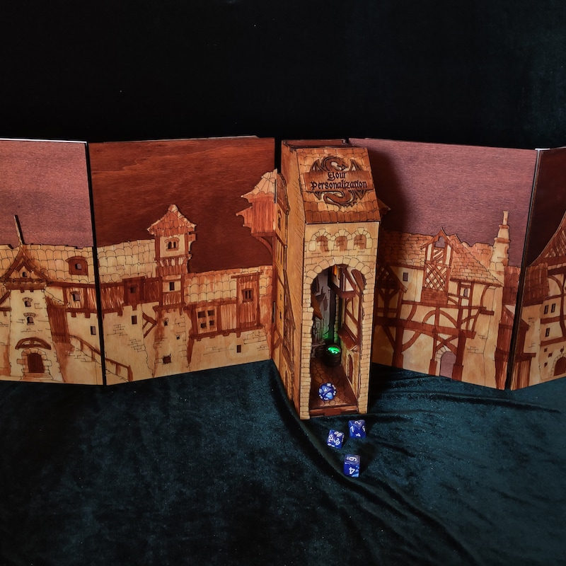 Dm Screen With Monitor - Etsy