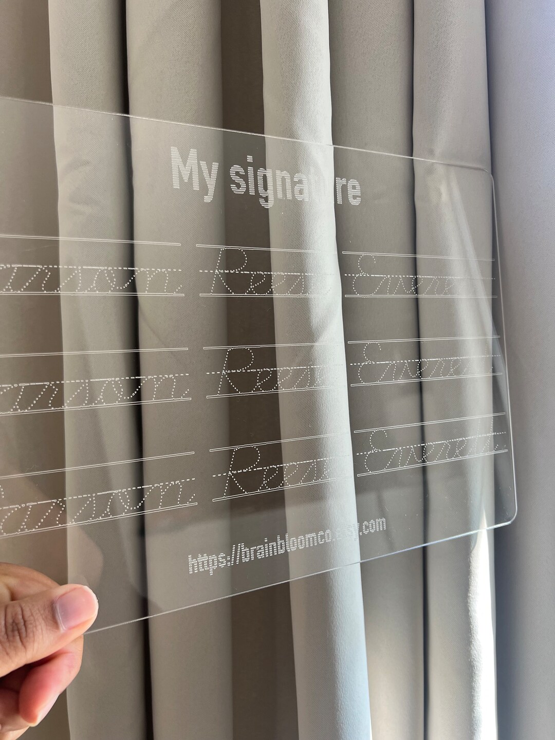 Tracing Boards for Kids, Alphabet, Custom Name, Engraved Acrylic Dry ...